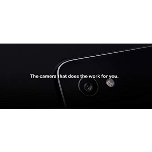 Google Pixel 3A (64GB, 4GB RAM) 5.6" Display - GSM/CDMA Factory Unlocked (AT&T/T-Mobile/Verizon/Sprint) Global 4G LTE International Model (Just Black)