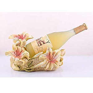 ZYZMH Wine Rack Pastoral European Resin Creative Wine Cabinet Wine Rack Decoration Club Winery Wine Worker