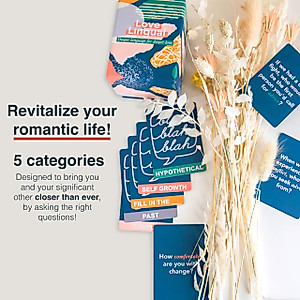 Love Lingual Level 2: Card Game - Deeper Language for Deeper Love - 150 Conversation Starter Questions for Couples - to Explore & Deepen Connections with Your Partner - Date Night & Relationship Cards