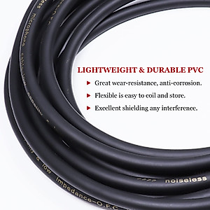 HBU Pack of 2 10 Feet SpeakOn to XLR Cables - 2pcs 10Ft. Audio Jack Speak-On Male to 3 Pole XLR Female Extension Cable - DJ PA Stage 3 Pin Microphone Wire with Twist Lock