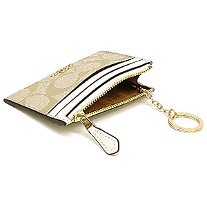 Coach female Card Case Coin Case Slots Mini Skinny ID,Lightweight