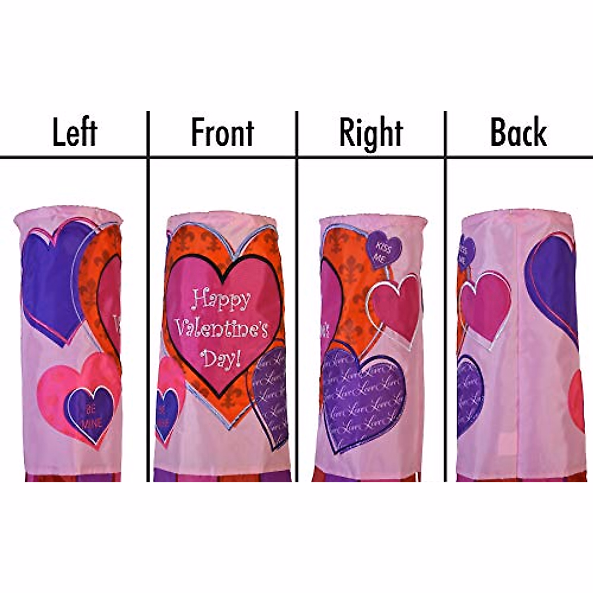 In the Breeze 5068 Valentine's Day Windsock, 40-Inch,