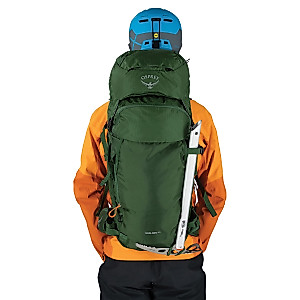 Osprey Soelden 42 Men's Backcountry Ski and Snowboard Backpack, Dustmoss Green