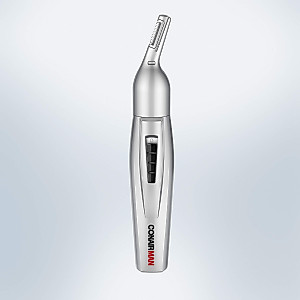 ConairMAN All-in-One Personal Trimmer for Men, for Neckline and Eyebrow Hair Trimmer, 3 piece Men's Grooming Kit, Battery-Powered