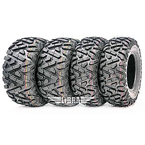 Set 4 WANDA ATV tires 23x8-11 & 24x9-11 for 88-00 Honda TRX300 4x4 P350
