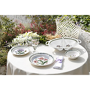 Portmeirion Botanic Garden Mini Bowl | Set of 6 Bowls with Assorted Motifs | 5 Inch | Made from Fine Earthenware | Microwave and Dishwasher Safe | Made in England