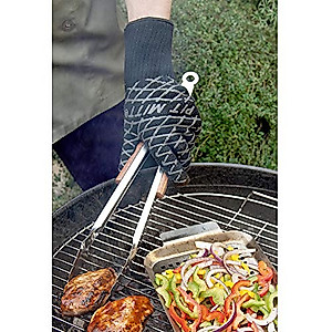 Charcoal Companion Ultimate Barbecue Pit Mitt Glove - For Grill or Oven - Measures 13" Long - CC5102.