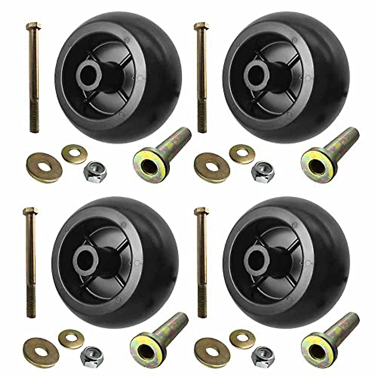 4 Deck wheel Kit REPLACEMENTUSA MADE Fits Exmark 103-3168 103-4051 1-603299