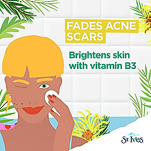 St.Ives Solutions 3-in-1 Face Toner For Combination to Oily and Acne Prone Skin Clear Skin Made with 100 percent Natural Tea Tree Extract, Vitamin B3, Micellar Water Technology, and Witch Hazel 8.5 oz