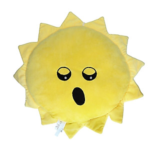 Around The Crib kokoons Cuddly Sun Plush Musical Night Light - Double Sided. Pale Yellow/Dark Yellow