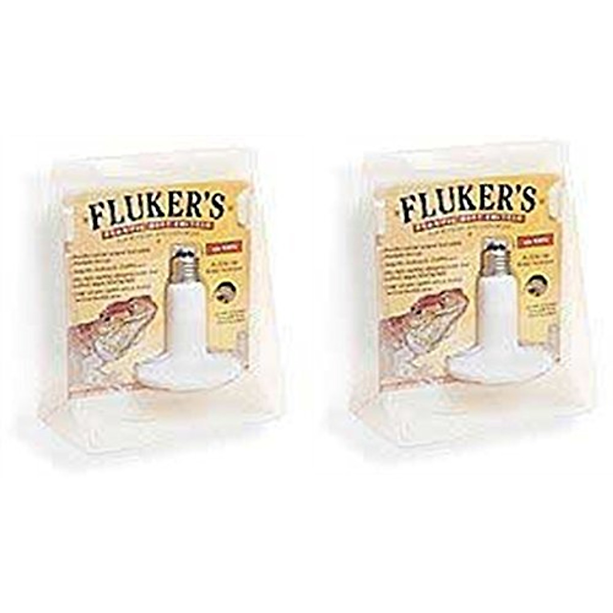 (2 Pack) Fluker's Ceramic Heat Emitter 100 Watt