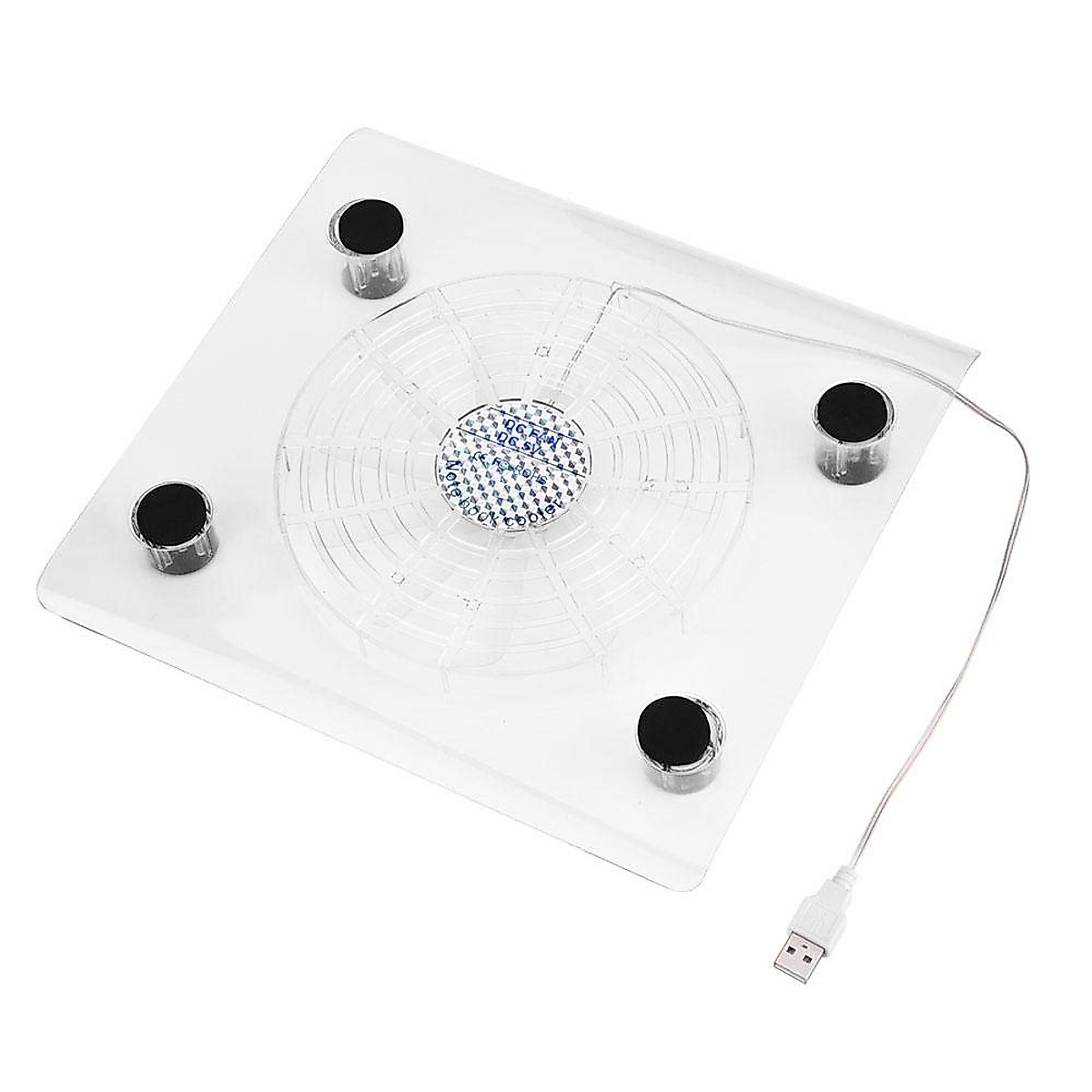 Notebook Cooler,Ultra Quiet USB Notebook Cooler,Cooling Pad Fans,with LED RGB Lights,for PS4/PS3/Laptop,Plug and Play