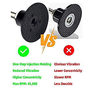 TSOAPX 62 PCS Sanding Disc Set, 2 inch Roll Lock Quick Change Sanding Discs with 1/4" Holders, Die Grinder Surface Conditioning Prep Strip Grind Polish Finish Burr Rust Paint Removal