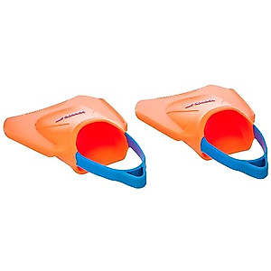 Speedo Unisex's Biofuse Fitness Fin, Fluro Tangerine/Pool Blue/Blue Flame, S