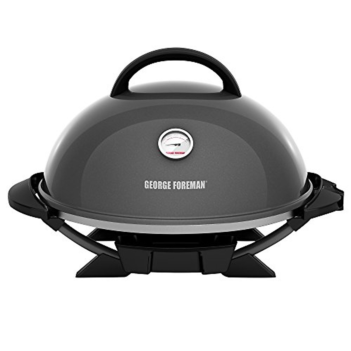 George Foreman GFO3320GM Indoor/Outdoor Gun Metal Electric Grill