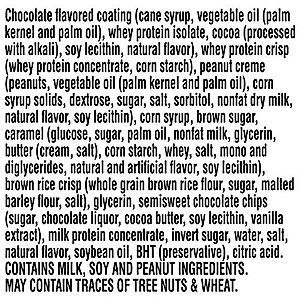 Gatorade Whey Protein Recover Bars, Peanut Butter Chocolate, 2.8 ounce bars, 6 Count