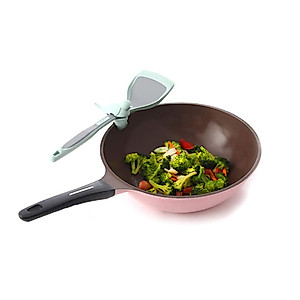 Hemoton Pot Lid Holder, Bird Shape Silicone Lid Lifters, Pot Lid Lifts, Spill-Proof Lid Lifters for Soup Pot, Lid Lifter for Pots and Pans Lid Stand Heat Resistant Holder, Kitchen Cooking Tools(Green)