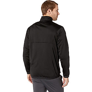 PUMA mens Liga Training Transitional Jacket, Black/White, Large US