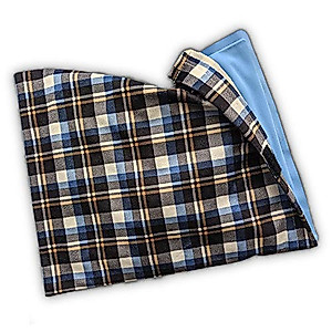 ProActive Therm-O-Clay Reusable Hot or Cold Therapy Pack for Injuries, Swelling, Inflammation, Soreness, Sprains and Bruises, Natural Clay Compress for Pain Relief 12" x 10", Washable Cover., Blue