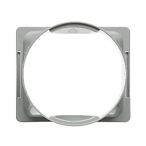 Portable Air Conditioner Exhaust Hose Coupler - 5.9 inch/6 inch AC Hose Coupler Extension, Portable Window Adapter A/C Unit Tube Connector Mobile air Conditioning Accessories (Square to Round)