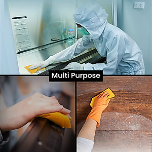 VEZAAM Tack Cloths - 6 Pcs, Remove Dust, Sanding Particles, Clean & Polish, Ideal for Woodworking & Painting, 18x36 (6)