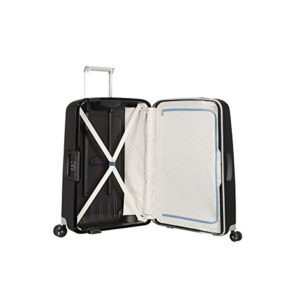 Samsonite Spinner, Black, M (69 cm-79 L)