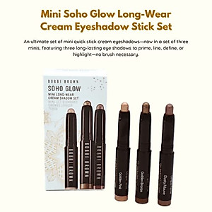Bobbi Brown Mini Long-Wear Cream Shadow Stick Set - Dusty Mauve, Golden Pink, Vanilla