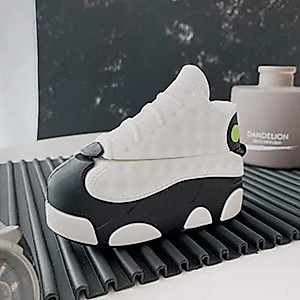 Sports Shoes Airpod pro Case Cover, 3D Creative Sports Shoes Cute Cartoon Funny Fun, Soft Silicone Air pods Character Skin Keychain Ring, Girls Boys Teens Men Case for Airpods Pro 2019