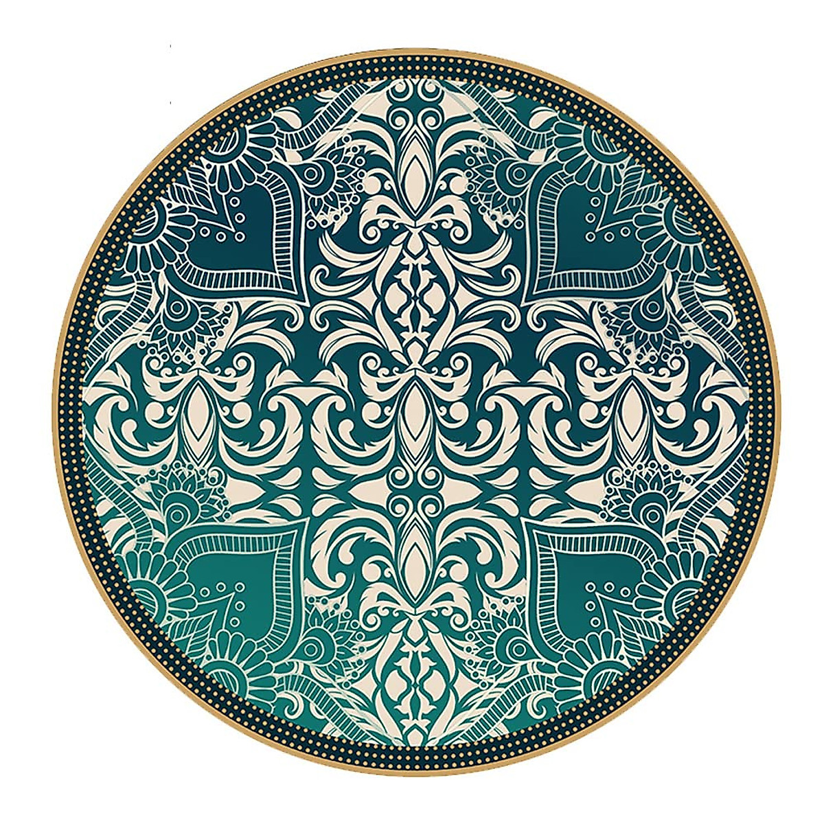 16-Piece Dinnerware Set, Round Dinner Plates , Dish set for 4,Scratch Resistant, Lead-Free, Microwave, Oven, and Dishwasher Safe