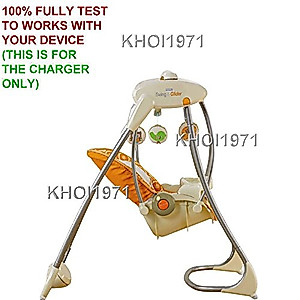 KHOI1971 Wall AC Adapter Cable for P9236 Dreamsicle Fisher Price Swing n Glider Baby