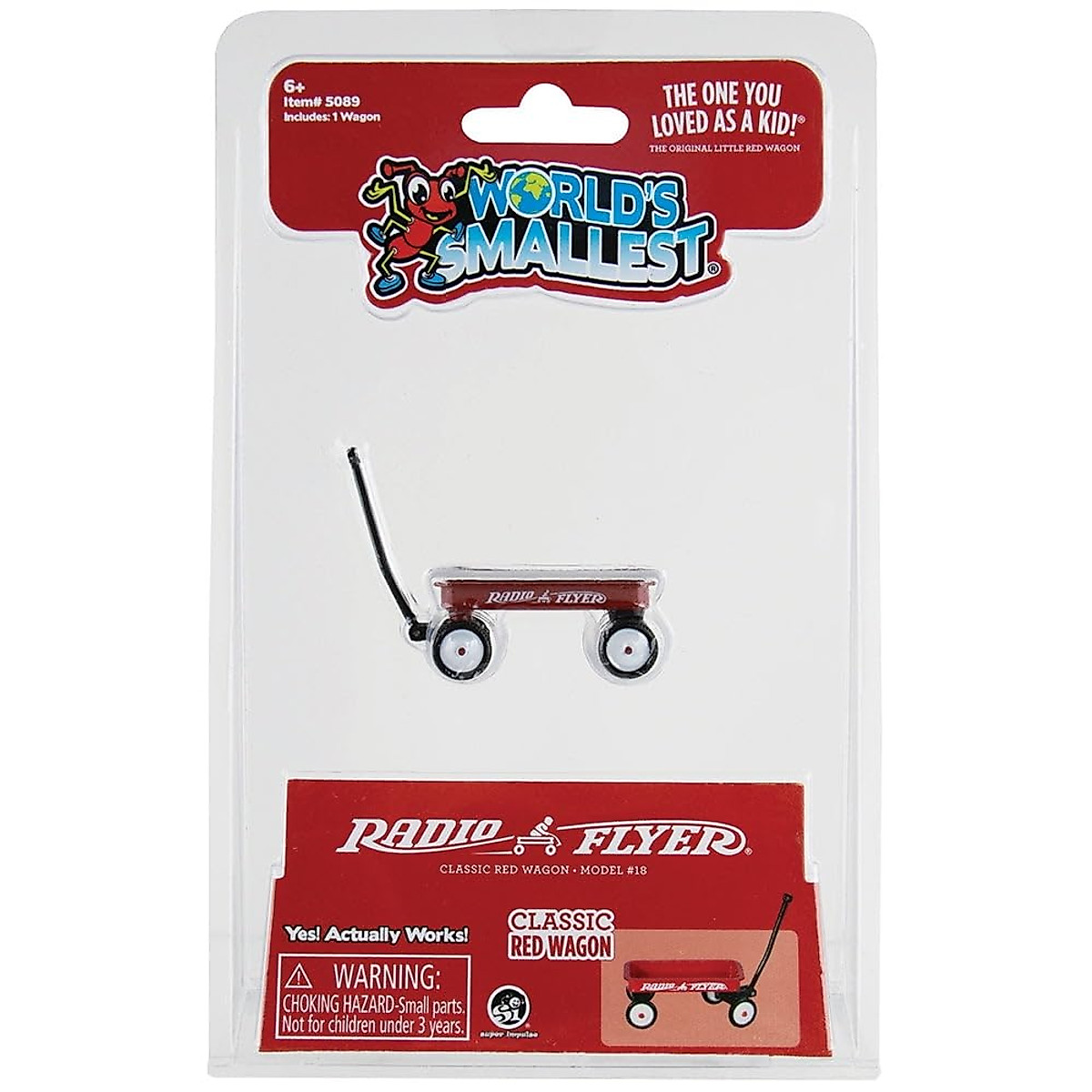 World's Smallest Radio Flyer Classic Red Wagon