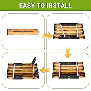 ATEPA Ultralight Compact Small Camping Table, Backpacking Mini Small Folding Camping Side Table for Camp, Portable Table for Outdoor Picnic,Tent,Travel,Beach