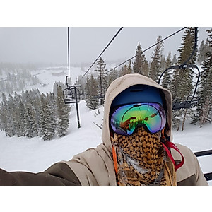 Explore Land Cotton Shemagh Keffiyeh Tactical Desert Scarf Neck Head Wrap with Tassel for Men Women (Coyote Brown, one size)