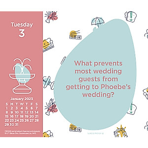 2023 Friends Day-at-a-Time Box Calendar