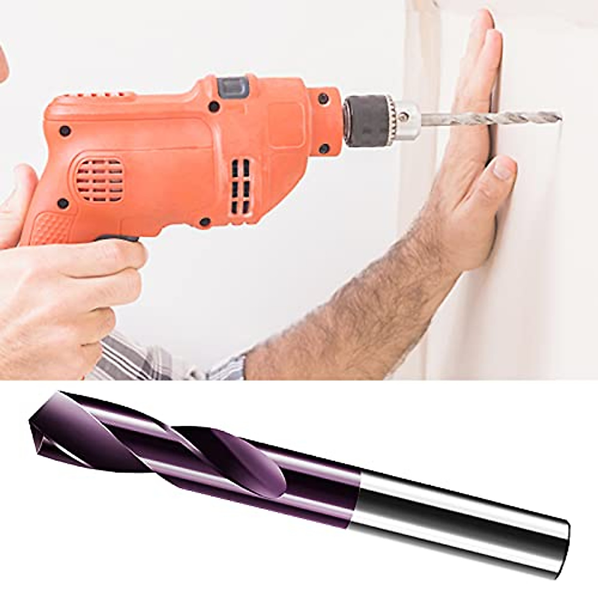 Heave 1Pc Tungsten Steel Drill Bit High Speed Steel Bit Twist Drill for Stainless Steel Copper and Hard Metal 1.8mm