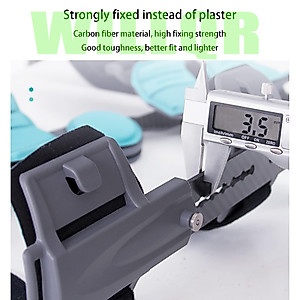 WILLQ Hinged Knee Brace ROM Adjustable Leg Stabilizer Post Op Recovery Immobilization Splint Medical Orthopedic Guard Protector Patella Injury Immobilizer Brace for Left Leg Right Leg