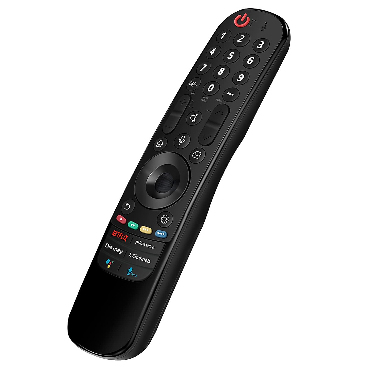 Beyution MR22GA Voice Remote Control Fit for 2022 LG TVs AN-MR22GA AKB76039902 86QNED85AQA 86QNED85UQA 86QNED90UQA 86QNED99UQA 86UQ7070ZUD 86UQ7590PUD 86UQ7590ZUD 86UQ8000AUB 86UQ9000PUD OLED42C2AUA