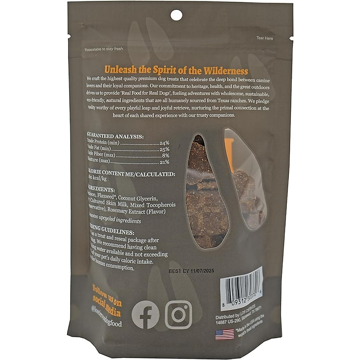 Los Ciervos Venison Jerky Dog Treats