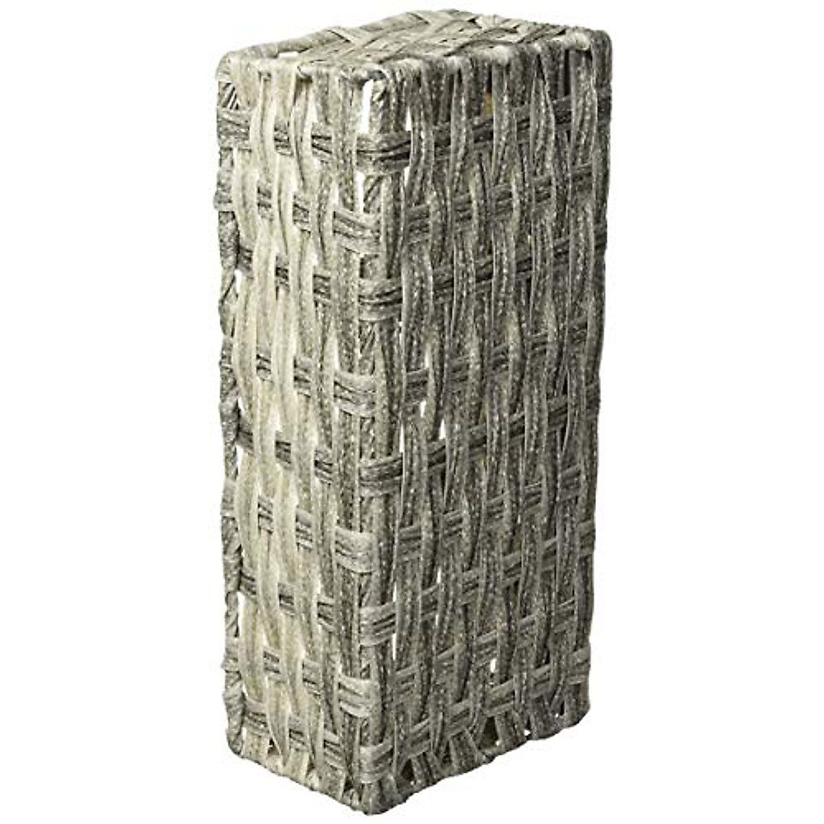 Whitmor Split Rattique Tank Topper Gray Wash