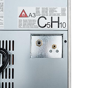 KoolMore Reserve 15 in. Residential Panel Ready (Panel Not Included) Ice Maker 57 lbs/24hr in Stainless-Steel (KM-BIM57-PR)