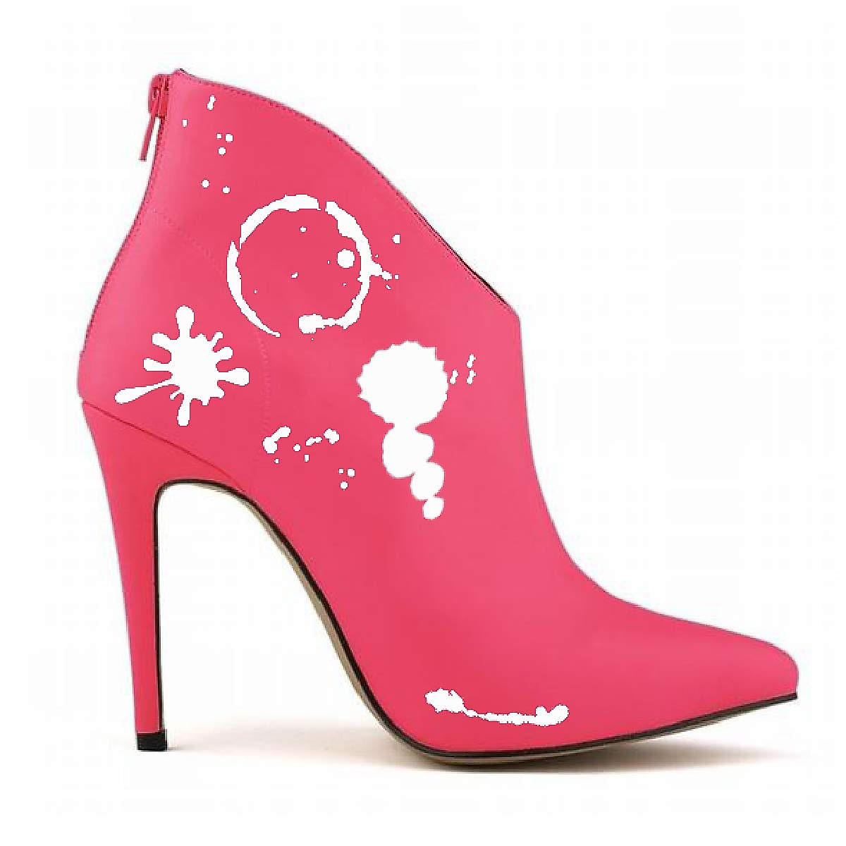 CrafTreat Reusable Stain and Splatter Stencils for Painting on Wood, Canvas, Paper, Fabric, Floor, Wall and Tile - Stains and Splatters - 6x6 Inches - DIY Art and Craft Stencils - Splatter Stencil