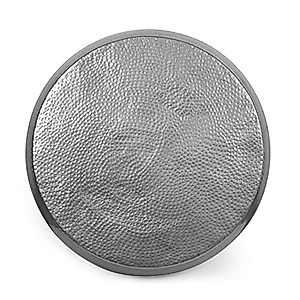 Christopher Knight Home Ferster Coffee Table, Nickel, 29D x 29W x 12H in