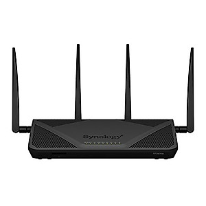 Synology RT2600ac – 4x4 dual-band Gigabit Wi-Fi router, MU-MIMO, powerful parental controls, Threat Prevention, bandwidth management, VPN, expandable coverage with mesh Wi-Fi