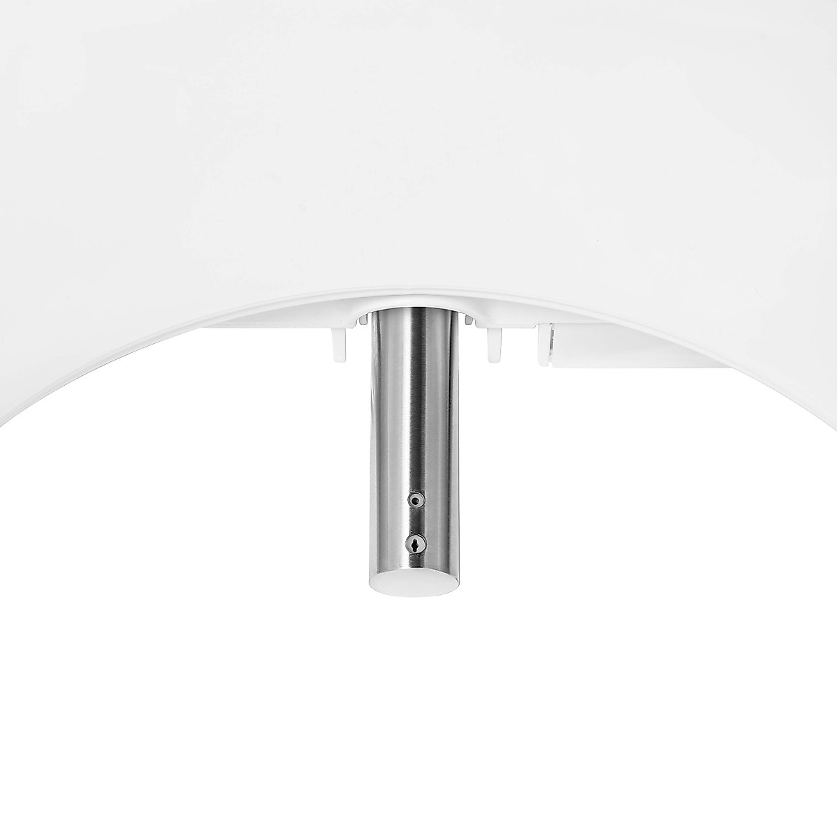 Brondell EM617 Swash Elongated Electronic Bidet Seat, Fits Elongated Toilets, White