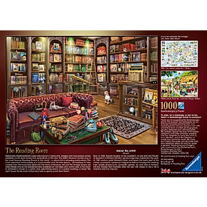 Ravensburger The Reading Room 1000 Piece Jigsaw Puzzle for Adults & Kids Age 12 Years Up