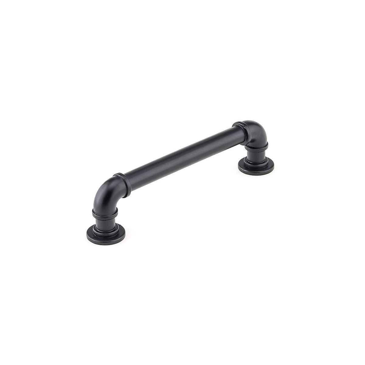 Richelieu Hardware BP2209128900 Steampunk Collection 5 1/32 in (128 mm) Center Matte Black Eclectic Cabinet Pull