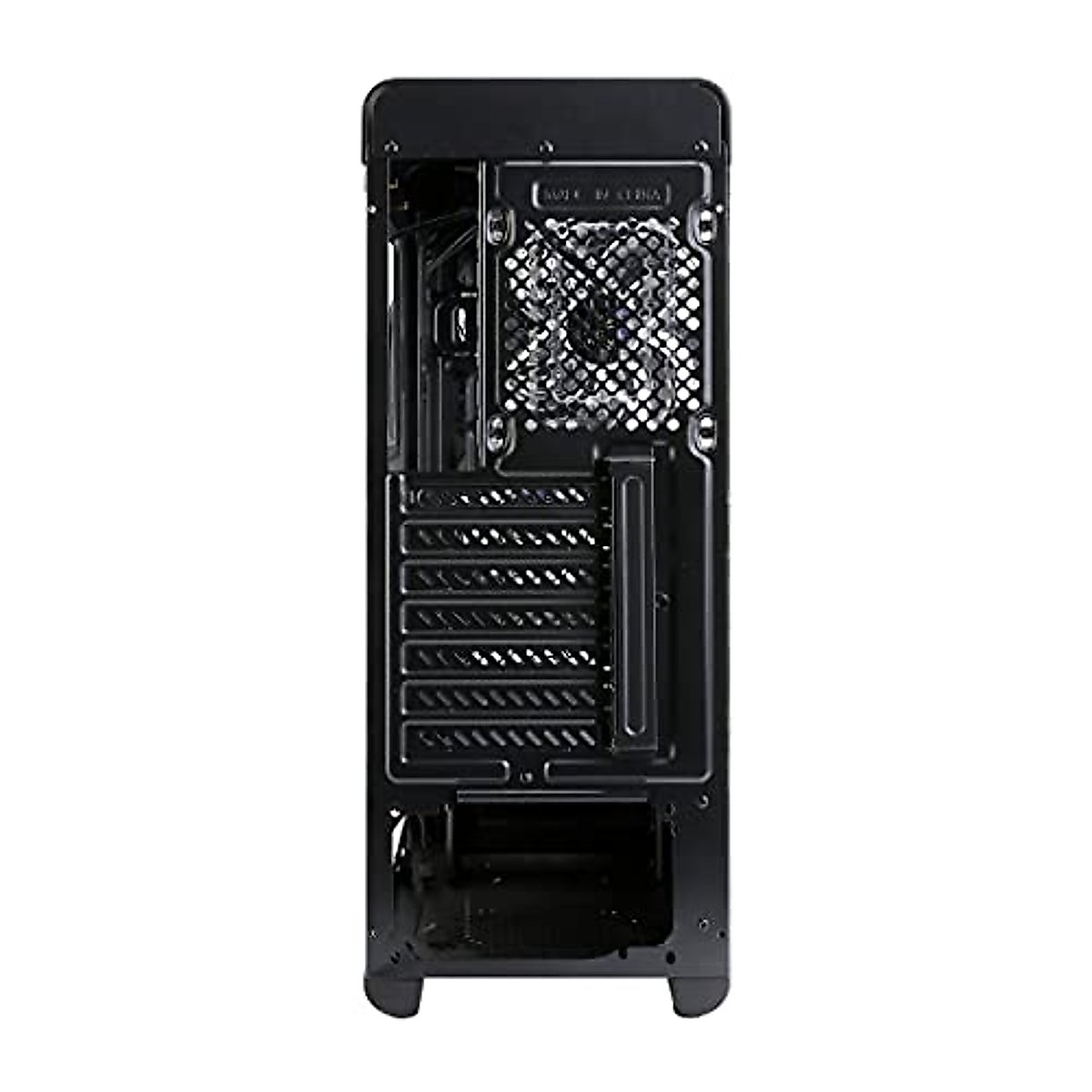 Zalman i3 Edge ATX Mid Tower Computer Case Gaming PC Case, Includes 4X 120mm White LED Fans, Acrylic Side Window, High Airflow Mesh Panel, USB 3.0,Black