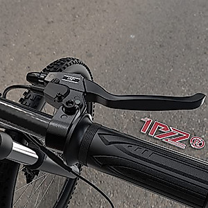 1PZ EB1-X02 Durable Waterproof 2 Wires Left & Right Electronic Brake Lever Accessories for Electric Bicycle E-Bike Scooter (1 Pair)