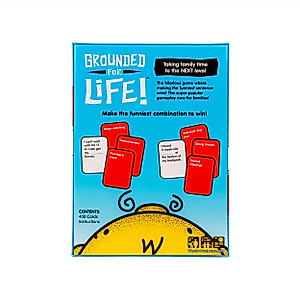 WHAT DO YOU MEME? Grounded for Life - The Ultimate Family Night Game - Family Card Games for Kids and Adults Family