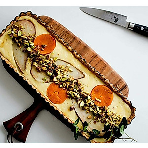 Ironwood Gourmet Small Rectangular Provencale Paddle Board, Acacia Wood